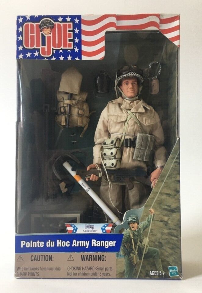 GI Joe Hasbro 1:6 Scale U.S. Pointe du Hoc Army Ranger D-Day Collection ...