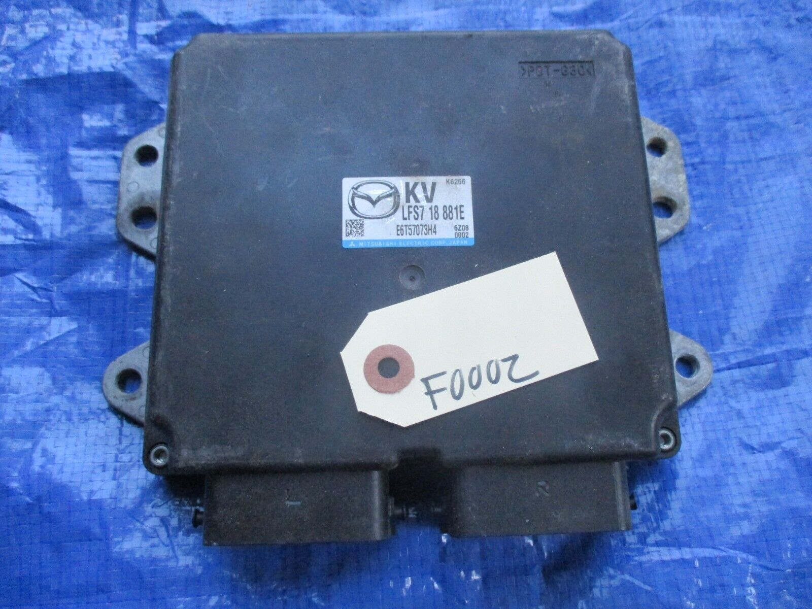 2007 Mazda 3 auto transmission 2.0 engine computer ECM LFS718881E KV ...