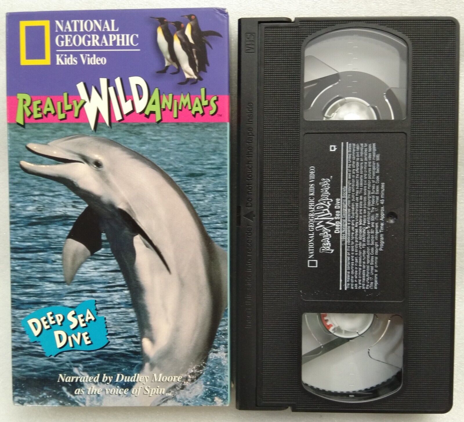 VHS Really Wild Animals - Deep Sea Dive (VHS, 1994, National Geographic ...