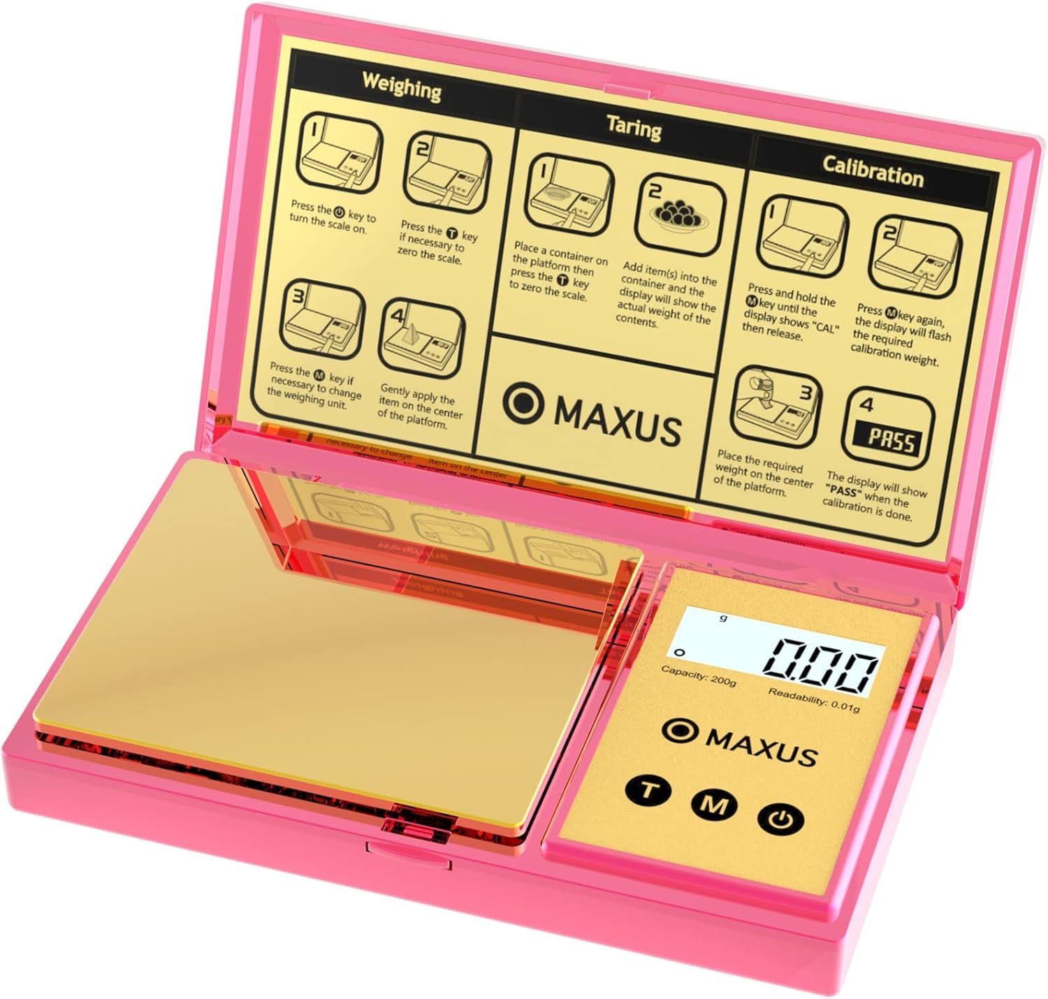 Maxus Digital Gram Scale With 200G X 0.01G and 50 similar items