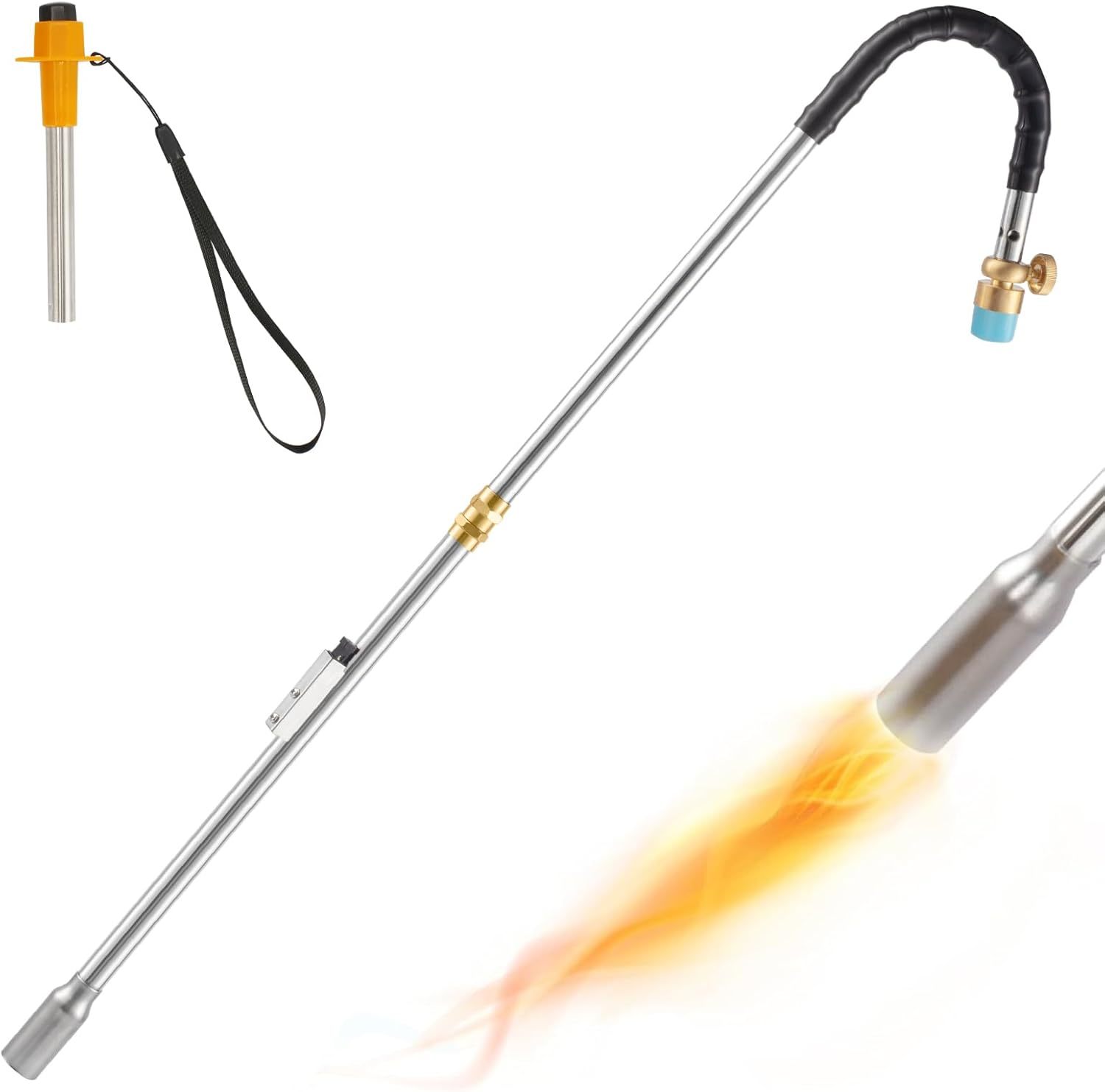 Weed Torch, Propane Torch Weed Burner With Igniter For Flower Beds ...