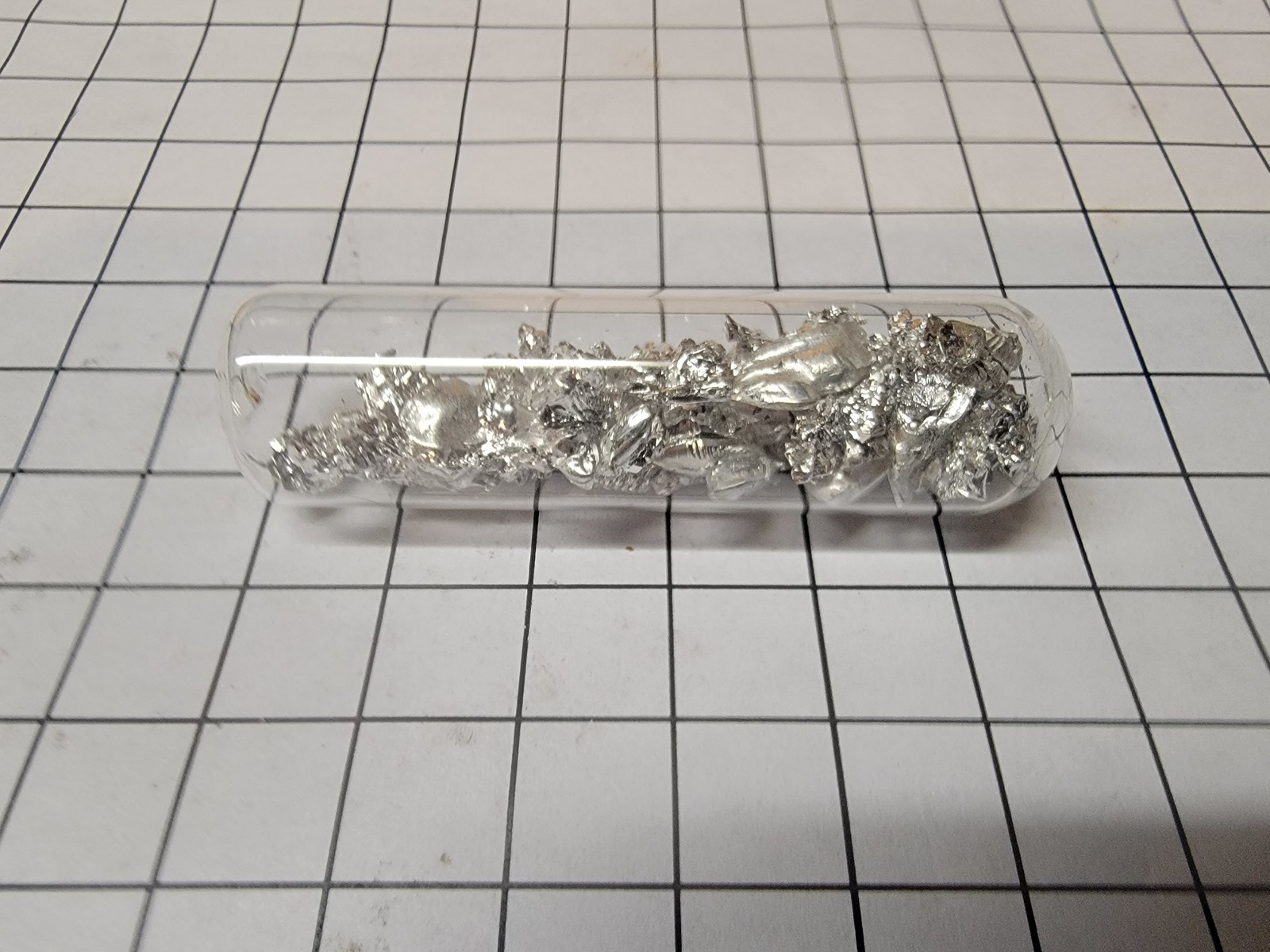 5g 99.999% Magnesium Metal Distilled Crystalline Ampoule Element Sample ...