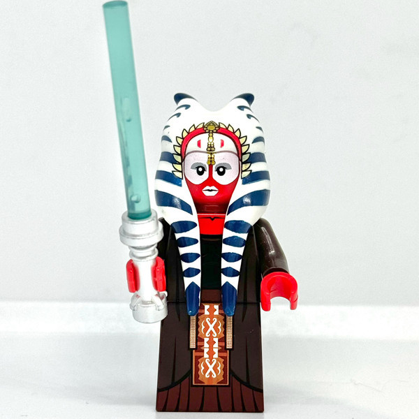Shaak Ti Wars Jedi Master Robes Custom Minifigures - LEGO (R) Minifigures
