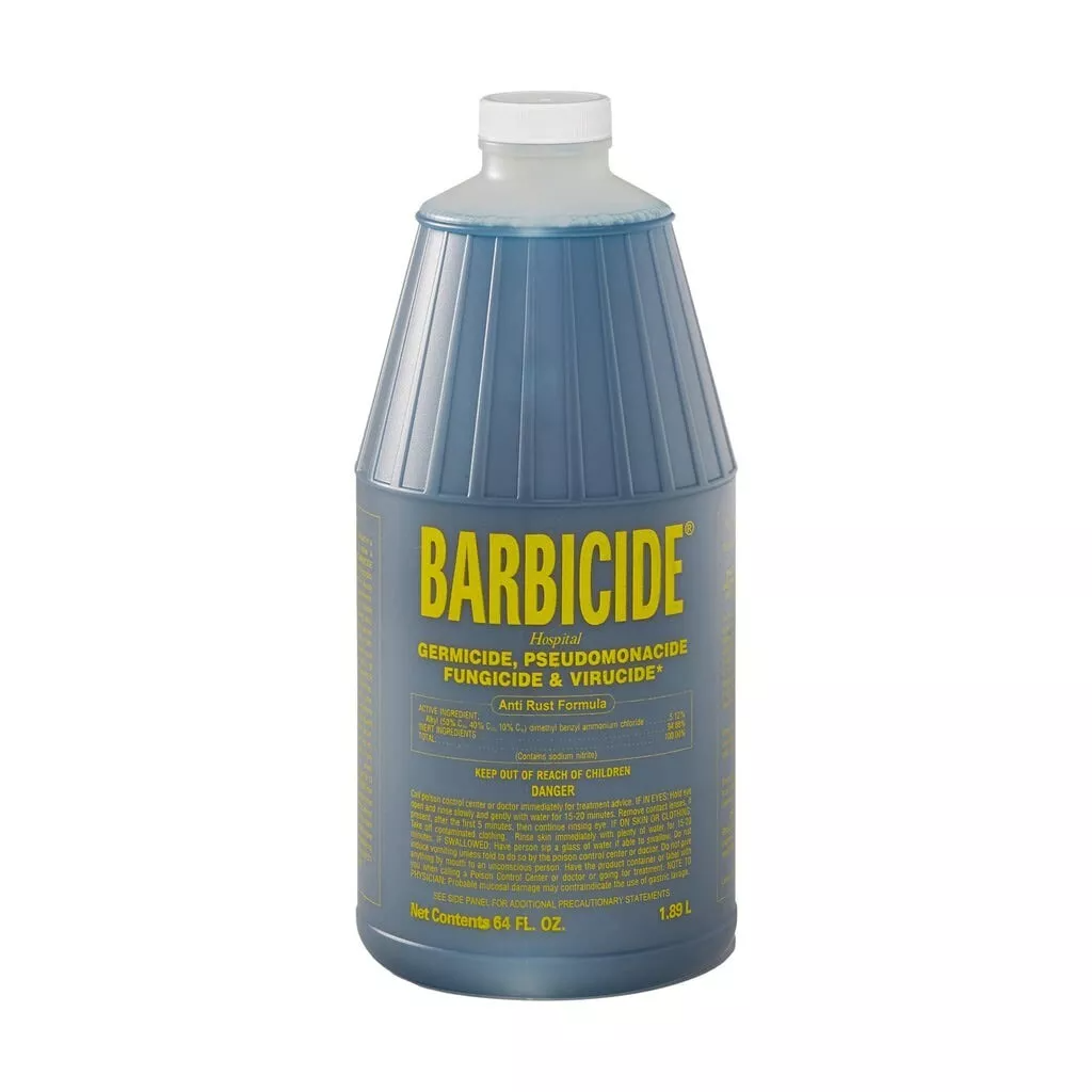 Barbicide Disinfectant Concentrate 64 oz. Seal Broken. Hospital ...