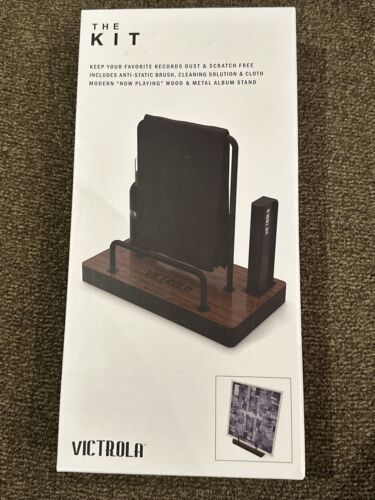 Victrola Vinyl Record Stand & Cleaning Kit and similar items