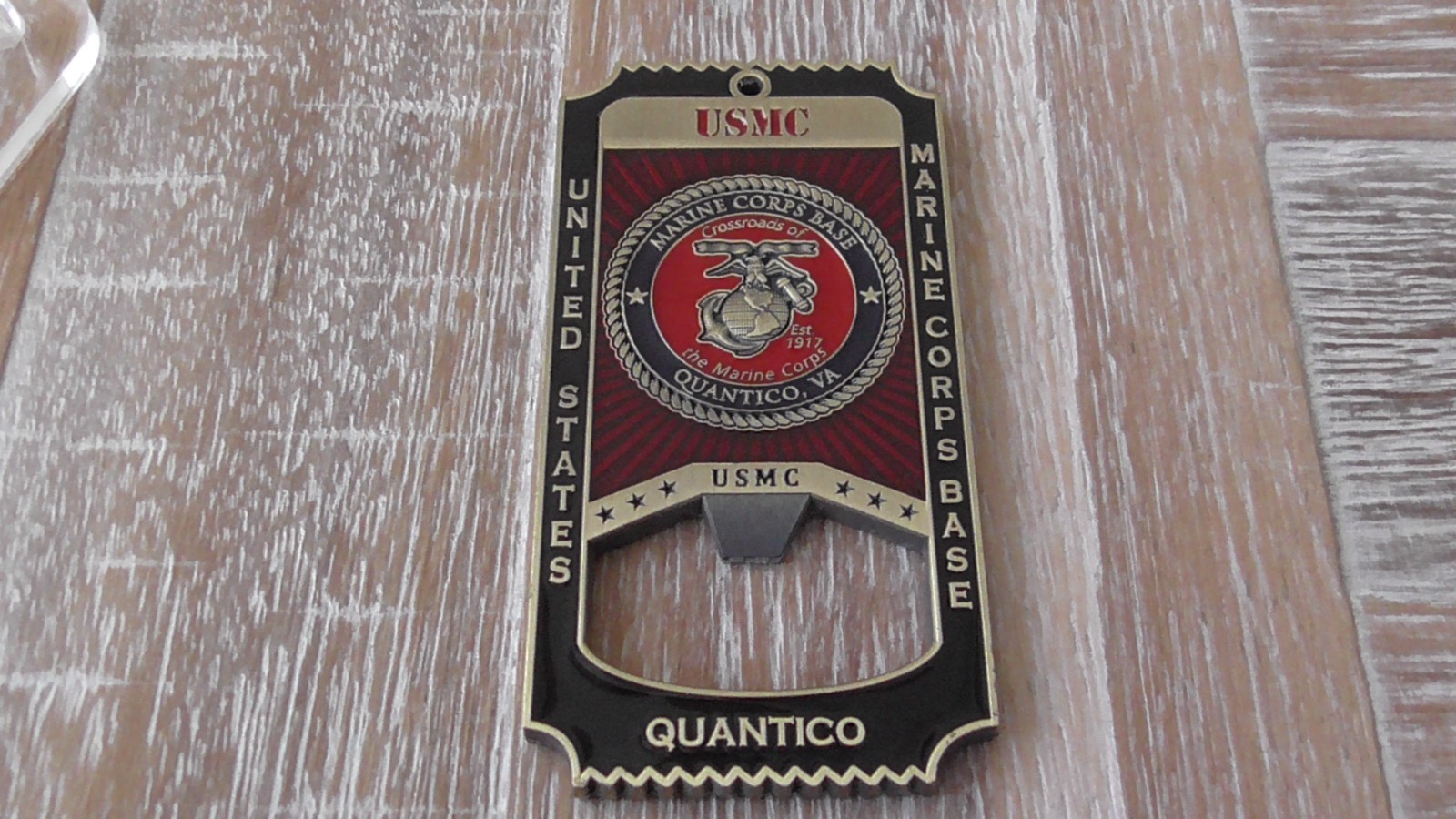USMC Marine Corps Base Quantico VA 242nd Birthday Ball Challenge Coin # ...
