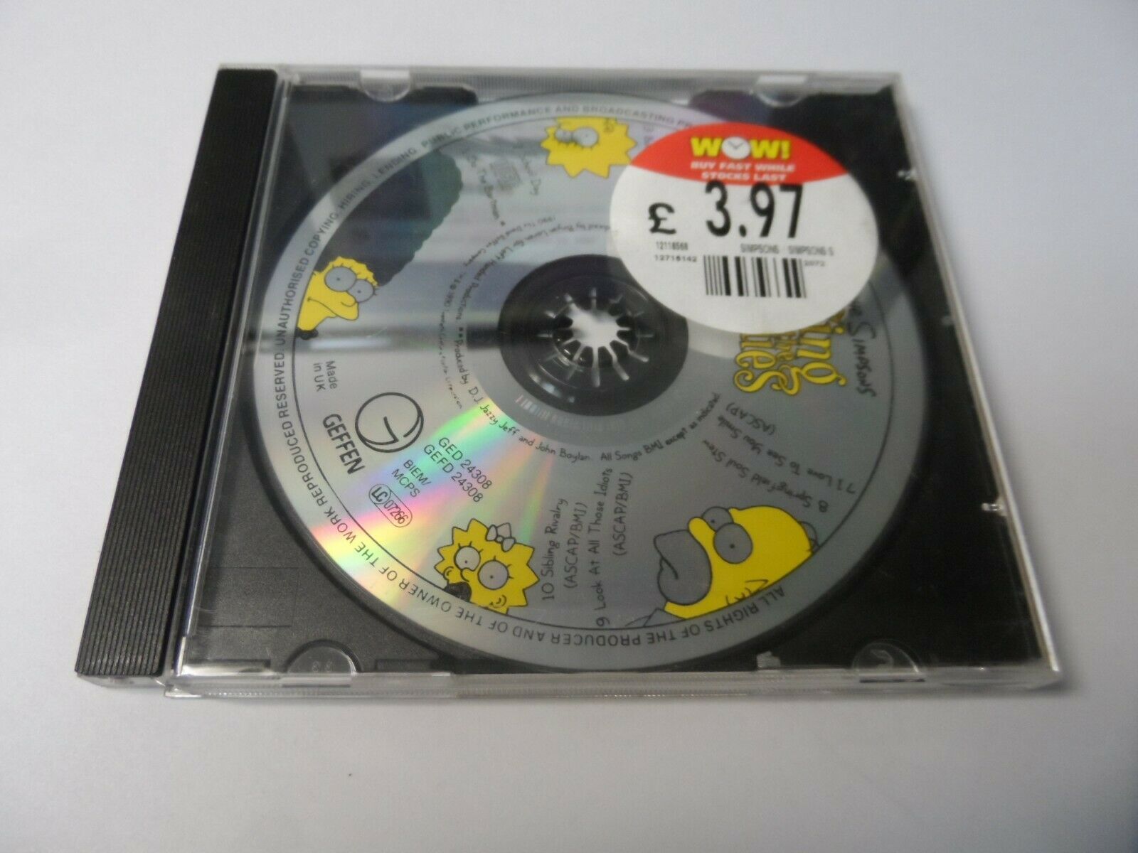 The Simpsons - Sing The Blues - (10-Track Album) - CD - CDs