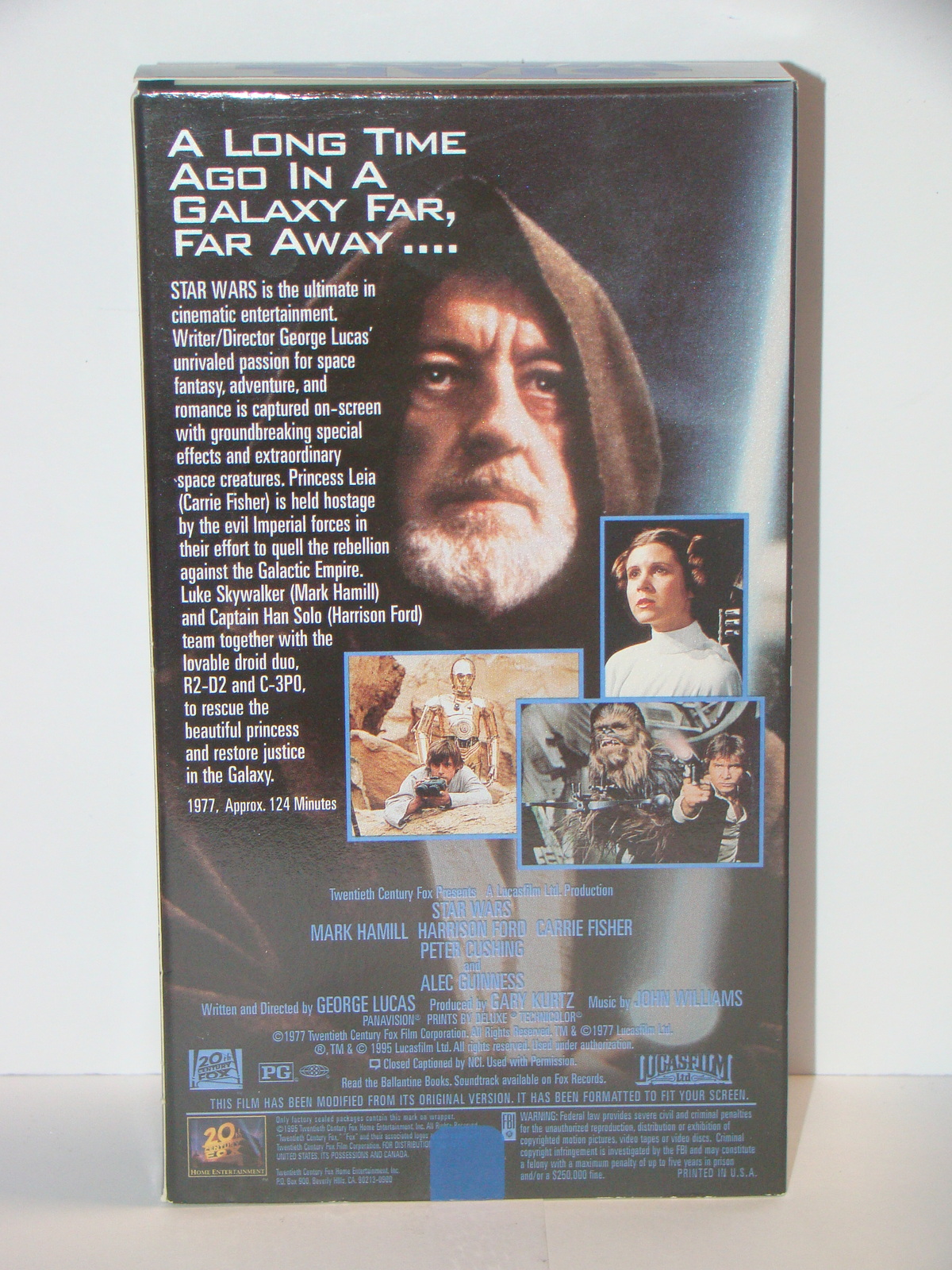 STAR WARS - A NEW HOPE (VHS) - VHS Tapes