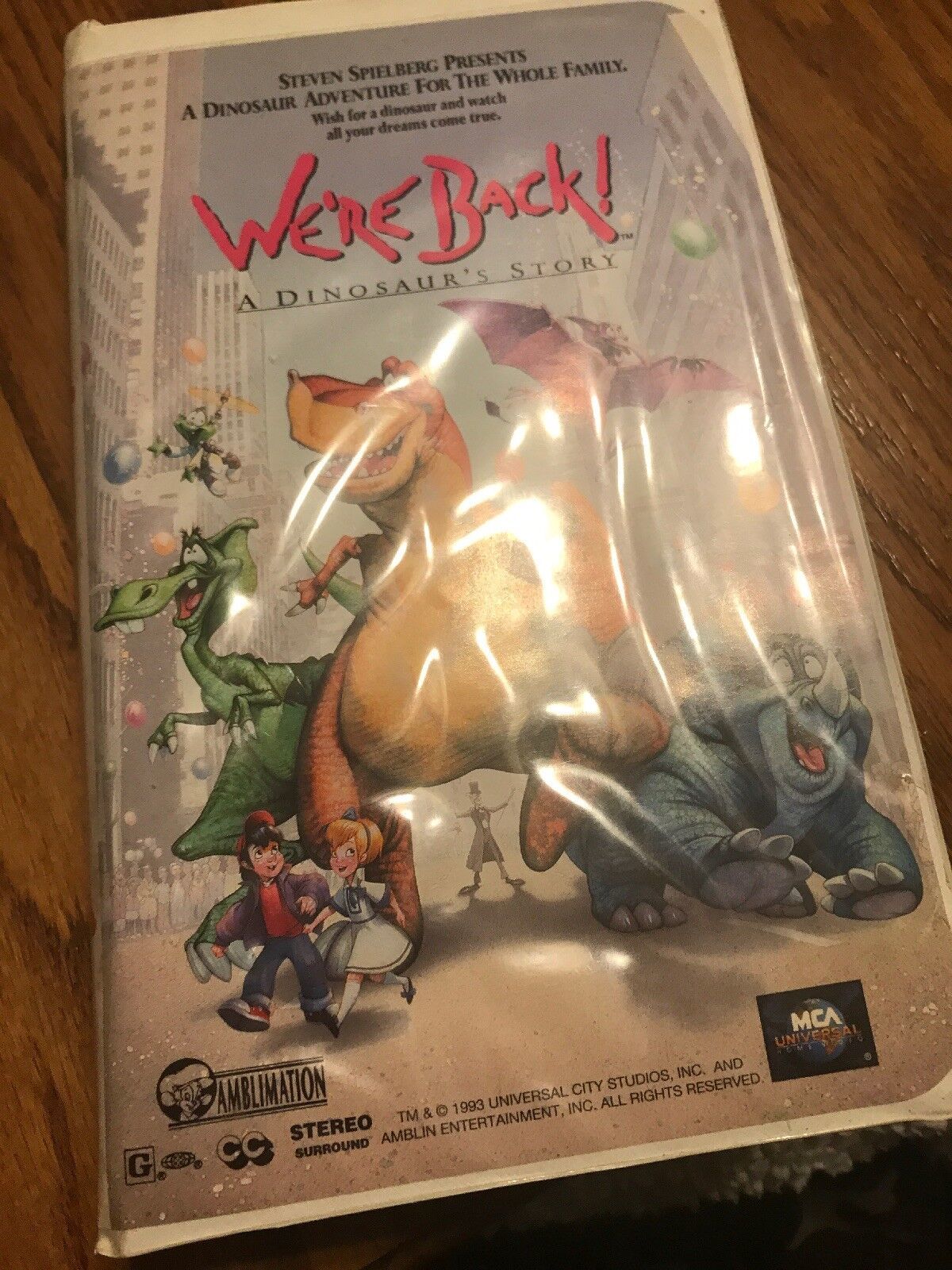 Were Back! A Dinosaur's Story (VHS, 1994, and 50 similar items