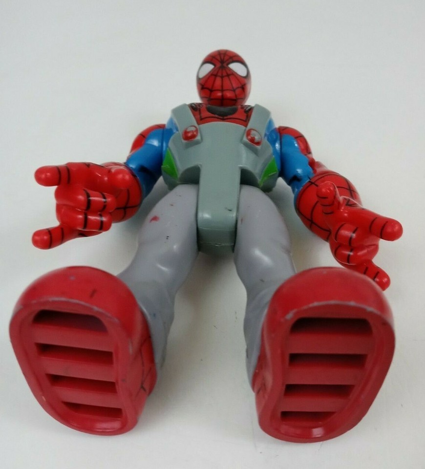 6.5” Spider-Man & Friends Action Heroes Fire Fighter Marvel Figure ...