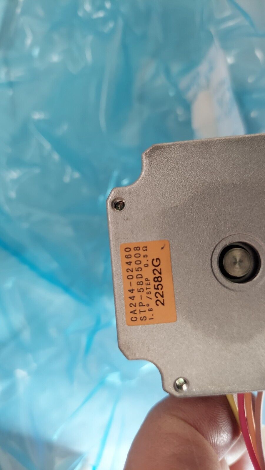 New HP Hewlett Packard Indigo CA244-02460 STP-58D5008 Motor Assembly ...