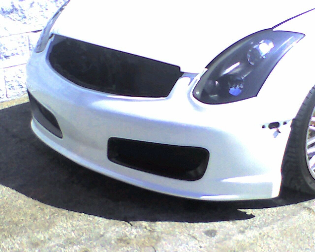 Fit Infiniti G35 03-07 Nismo style Urethane Front Bumper Body Kit Free ...