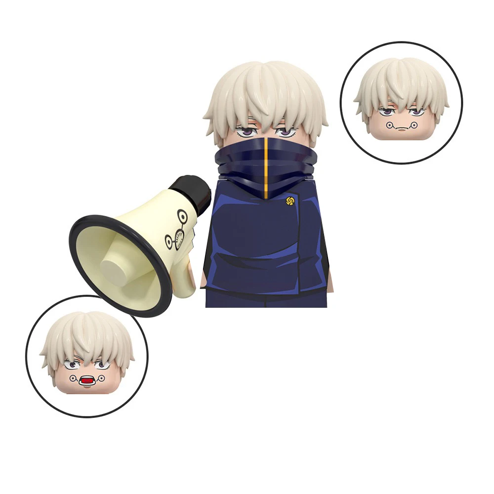 JJK Anime Bricks: Gojo, Sukuna, Itadori, Mai & Todo Figures Toys 2361 ...