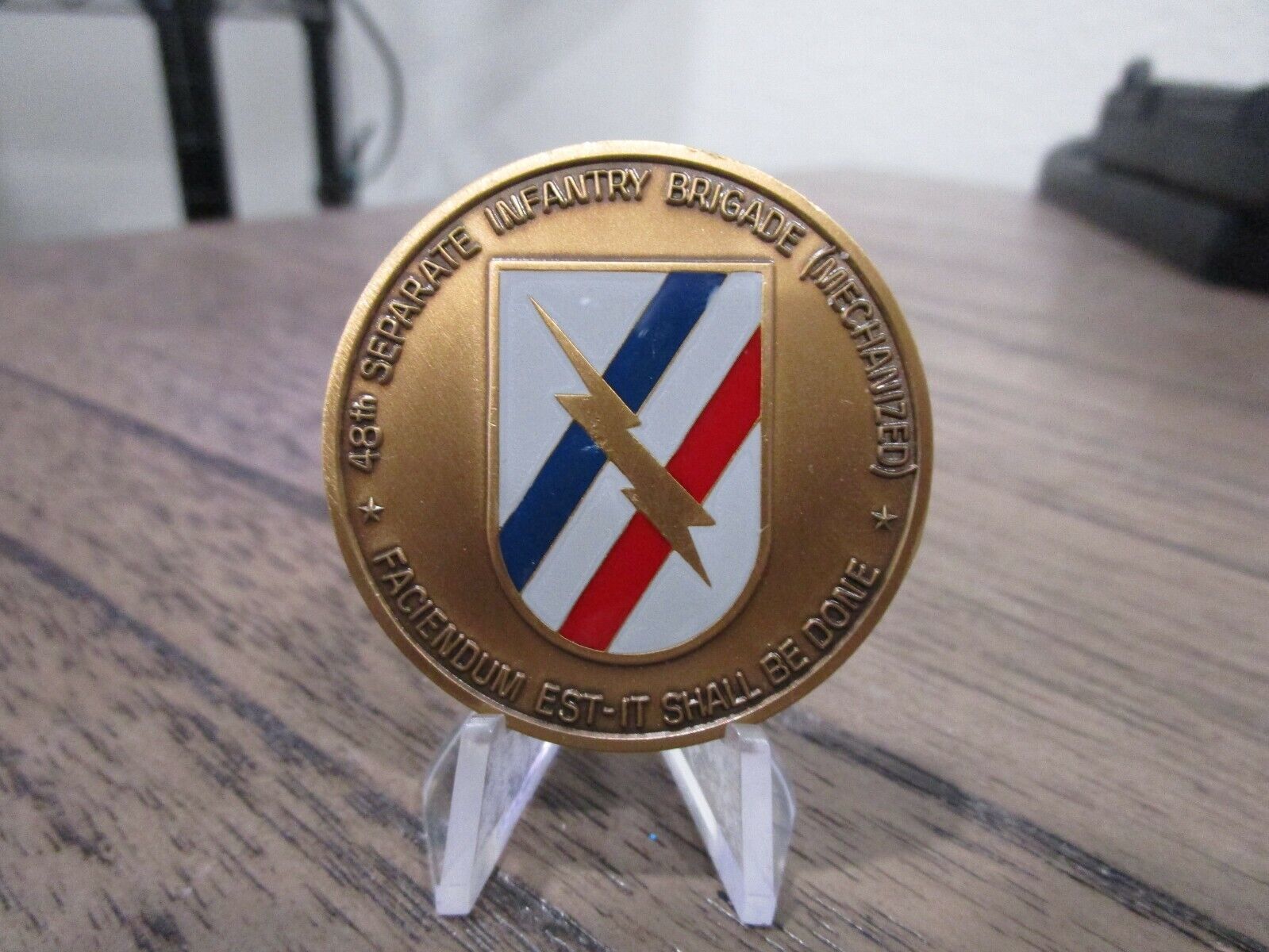 US Army 48th Separate Infantry Brigade (Mechanized) Challenge Coin ...