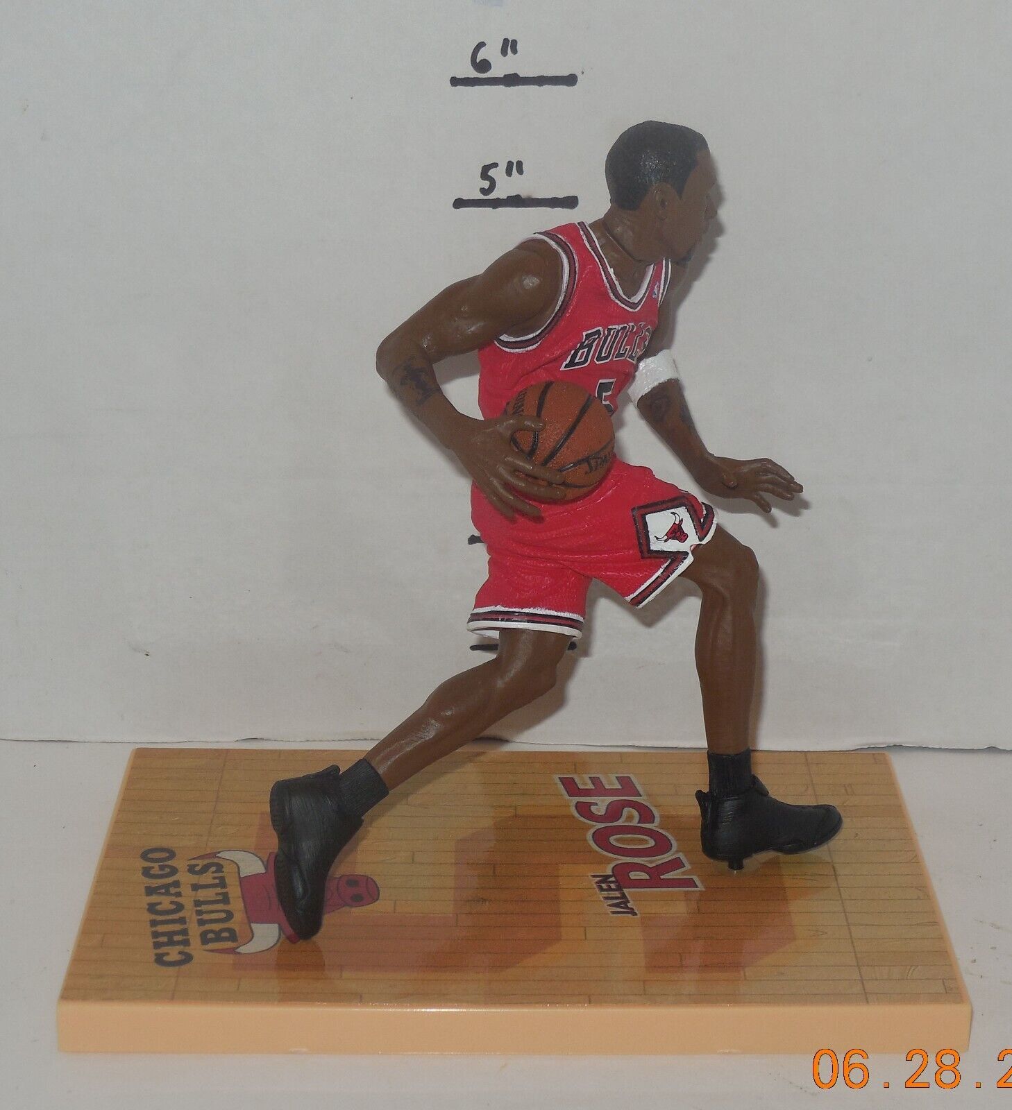McFarlane NBA Series 4 Jalen Rose Action Figure VHTF Basketball Red ...