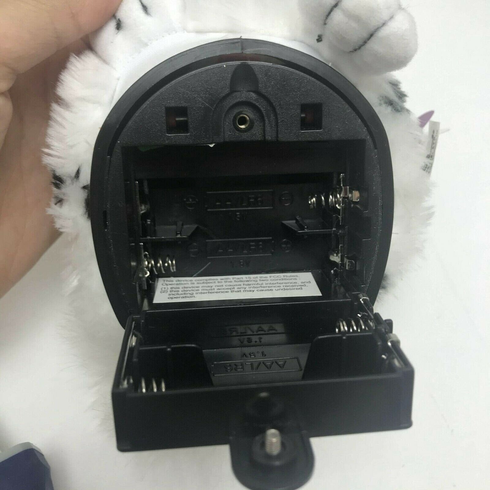 1998 VTG Tiger Electronics Furby Snow Leopard Dalmatian White Black ...