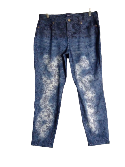 Bandolino Lisbeth Crop Dark Wash Paisley and 50 similar items