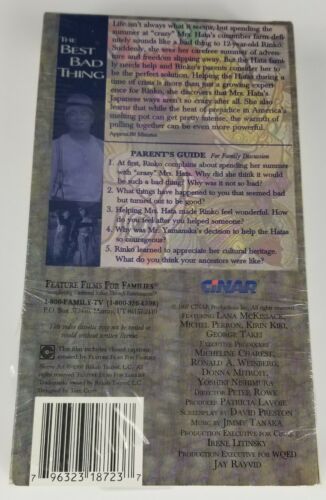 The Best Bad Thing VHS Movie 1997 Feature Films For Families - VHS Tapes