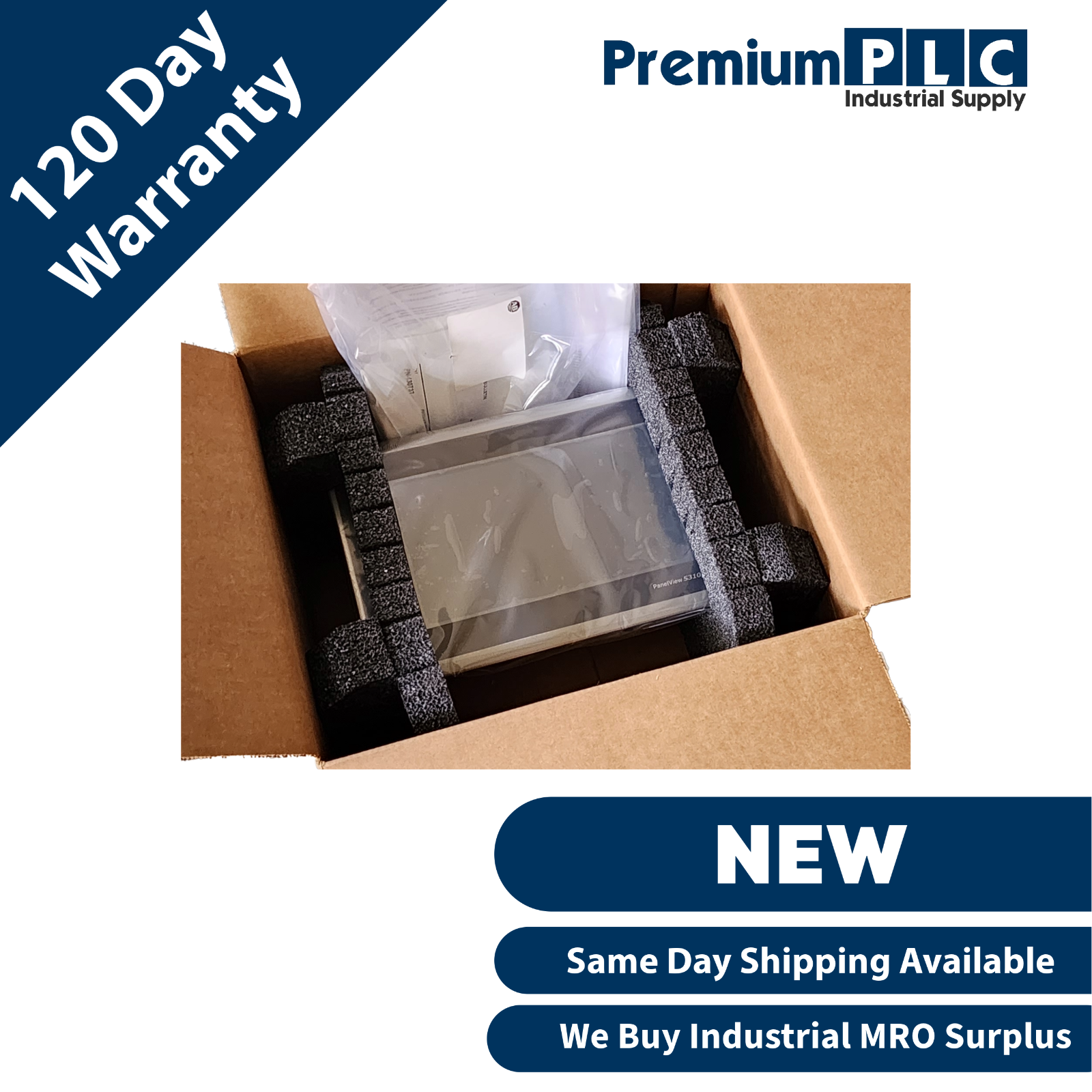 NEW ALLEN BRADLEY 2713P-T9WD1 /A PanelView 5310 9" TOUCH SCREEN DISPLAY ...