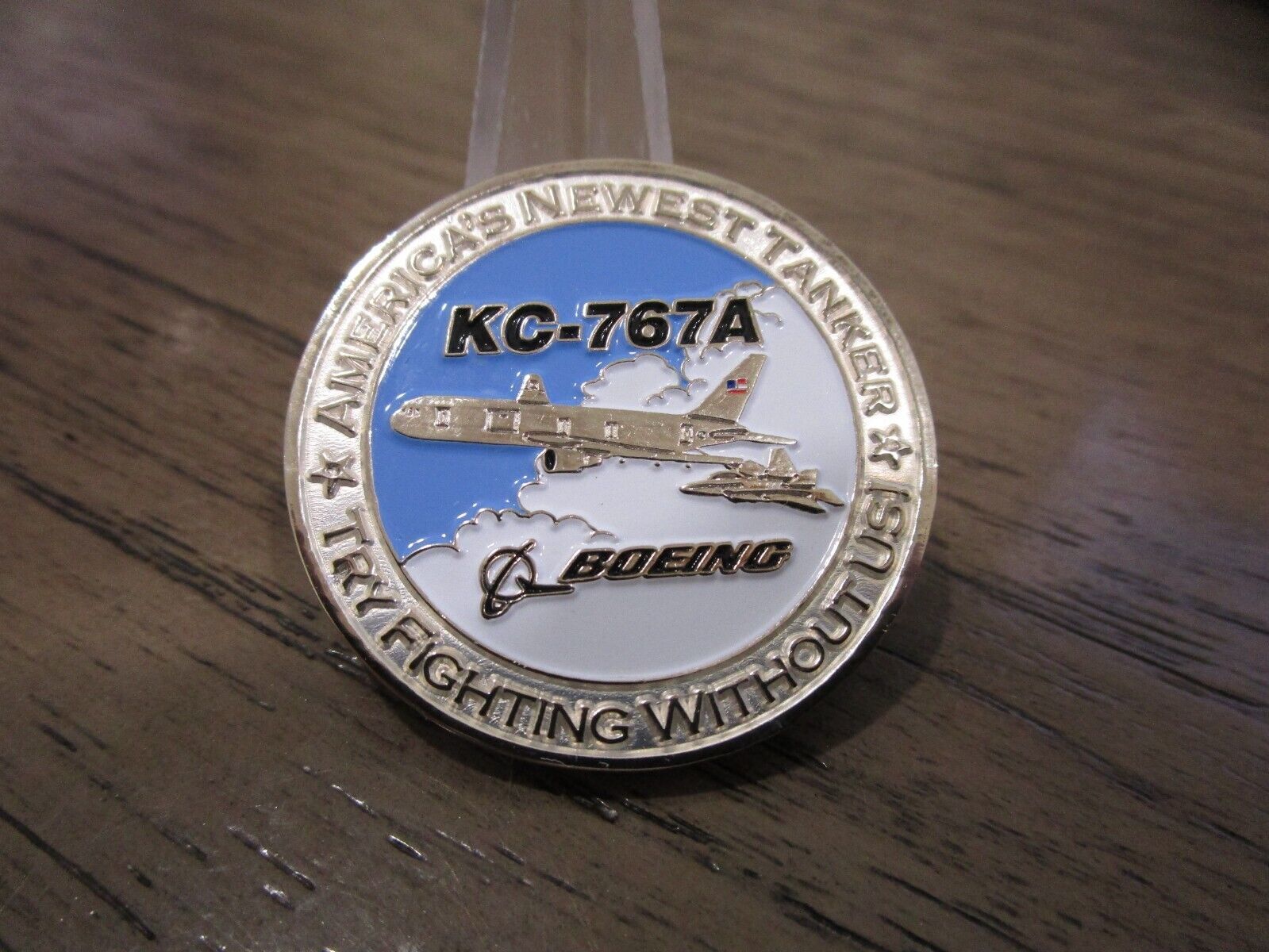 USAF & Boeing KC-767A Cancelled By DOD January 2006 Challenge Coin ...