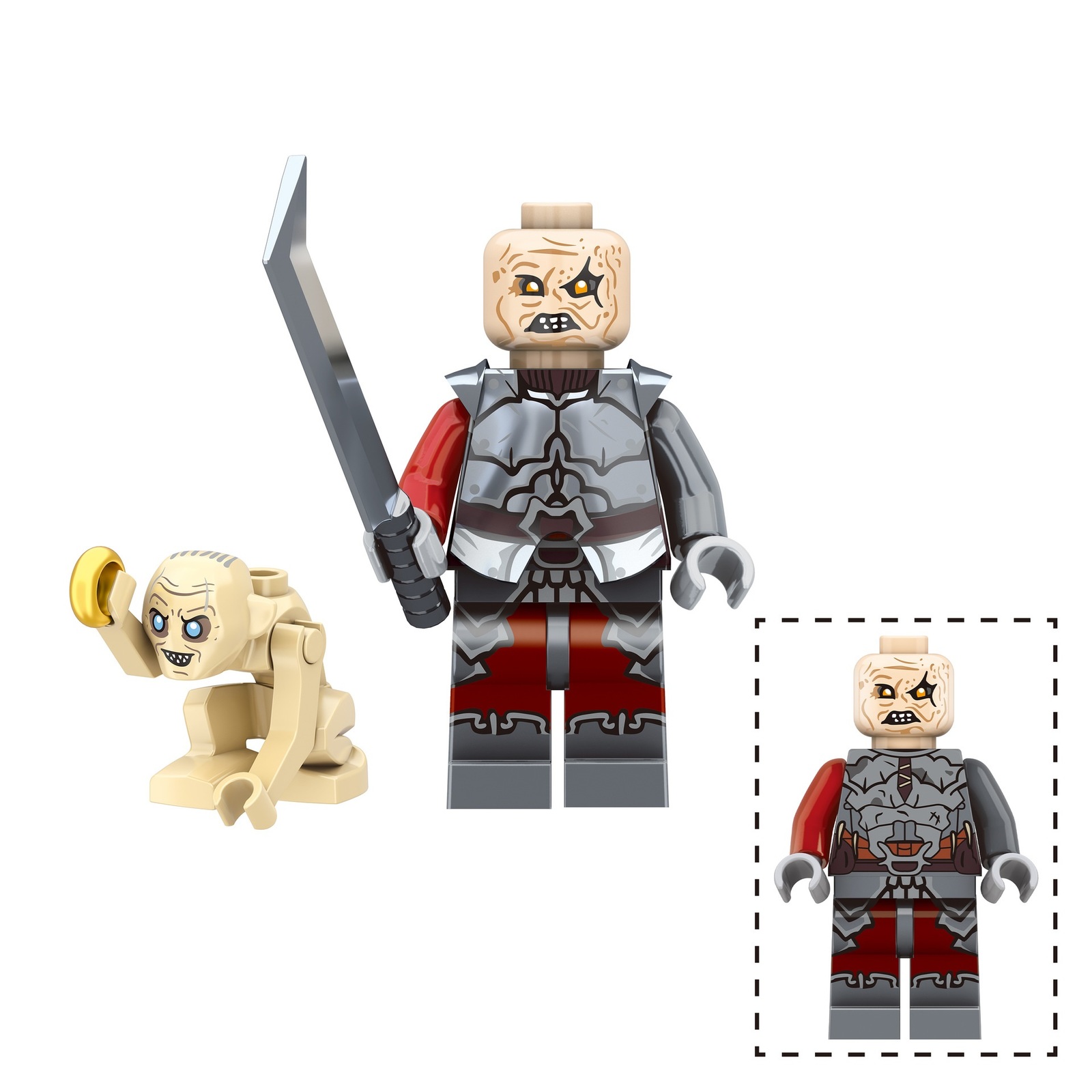 Gothmog The Lord of the Rings Minifigures Weapons and Accessories ...