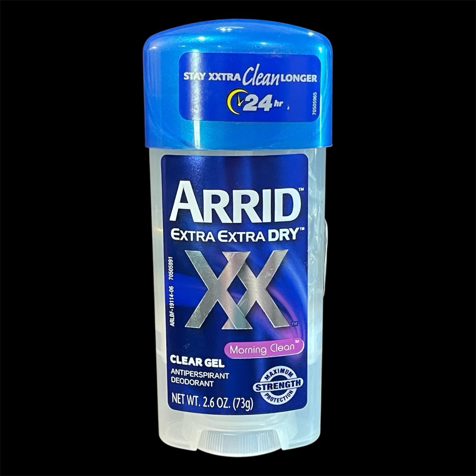 Arrid Extra Extra Dry Morning Clean Clear Gel Antiperspirant Deodorant ...