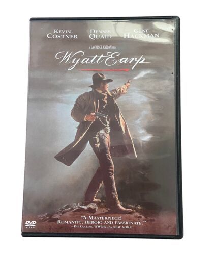 Wyatt Earp DVD 1994Tall Case Kevin Costner Dennis Quaid Gene Hackman ...