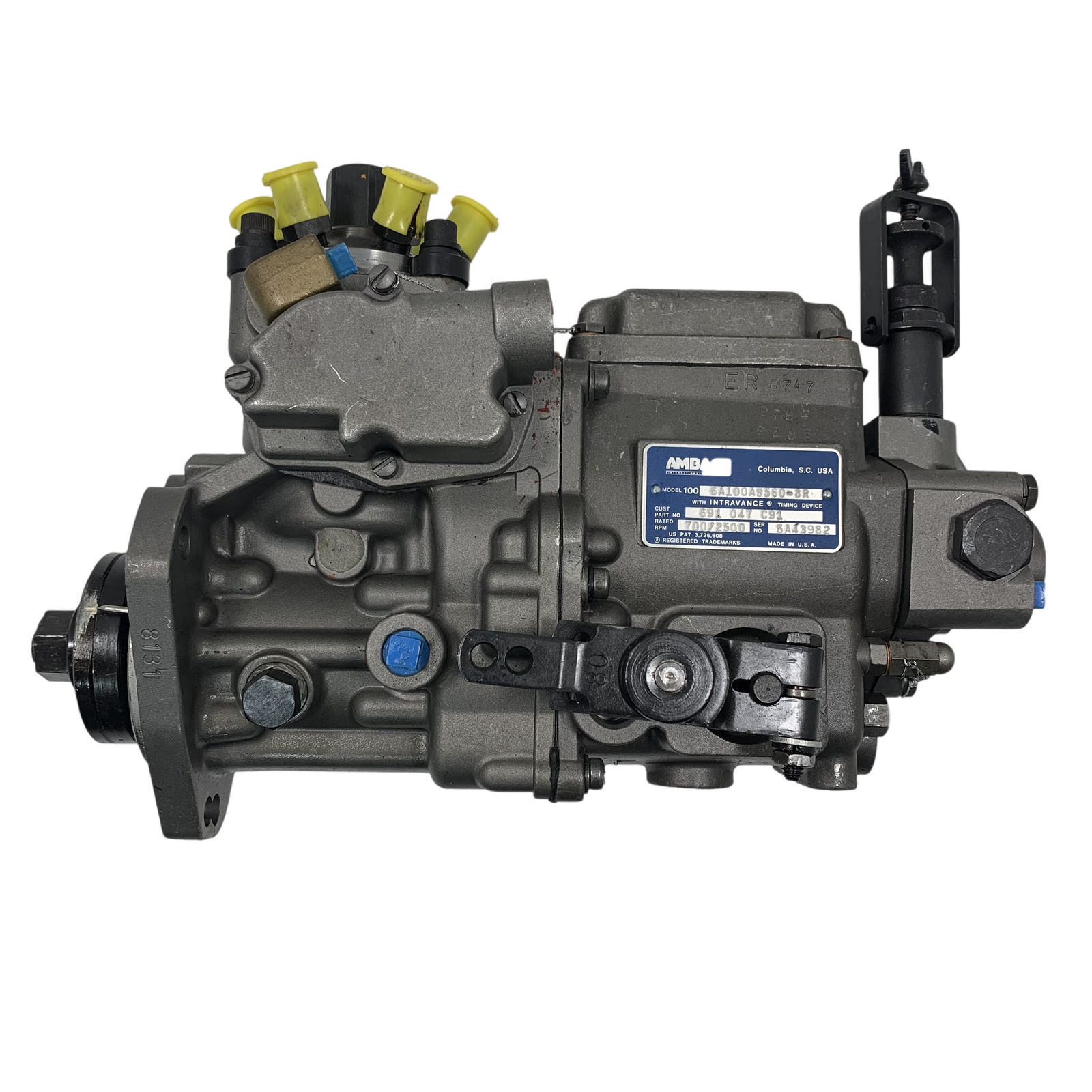 Ambac M100 Injection Pump Fits IHC 4366 Diesel Engine 681-242 - Fuel Pumps