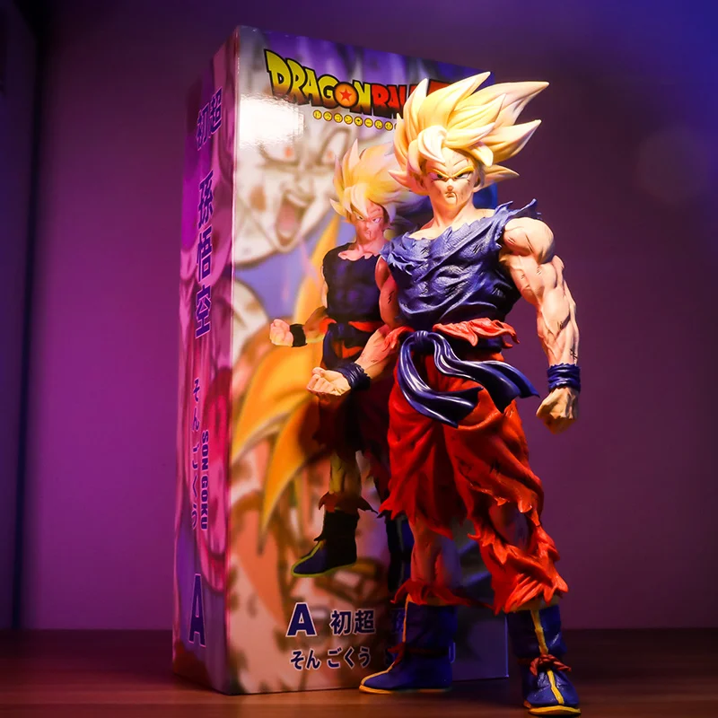 Dragon Ball Z 43cm Son Goku Figure Gk Super Saiyan Vegeta Action