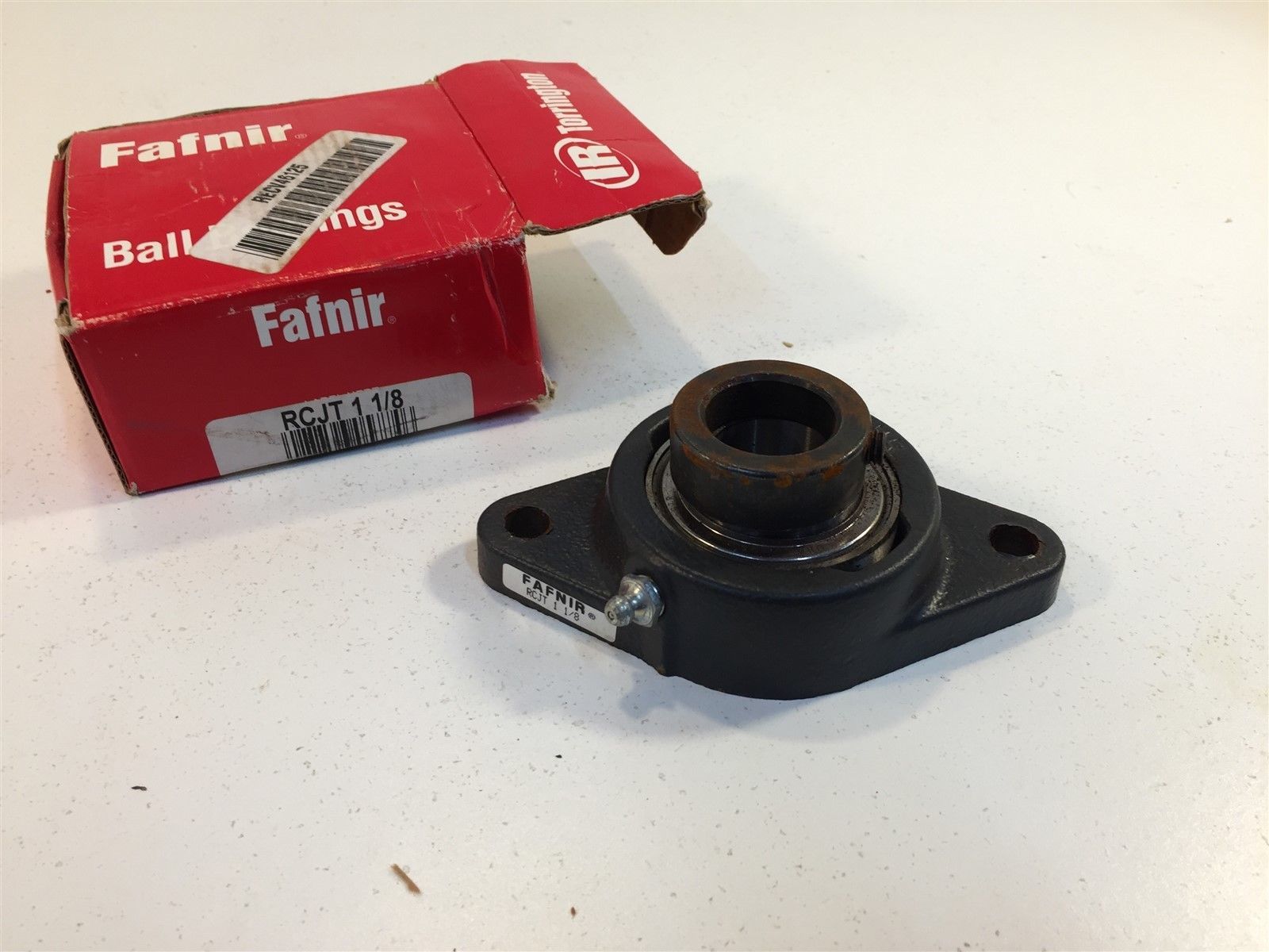 Fafnir RCJT 1-1/8 Flanged Bearing RCJT118 Industrial Duty Self Locking Collar - Other Bearing ...