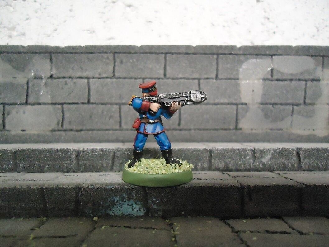 unreleased mordian iron guard imperial guard plasma gun trooper ...