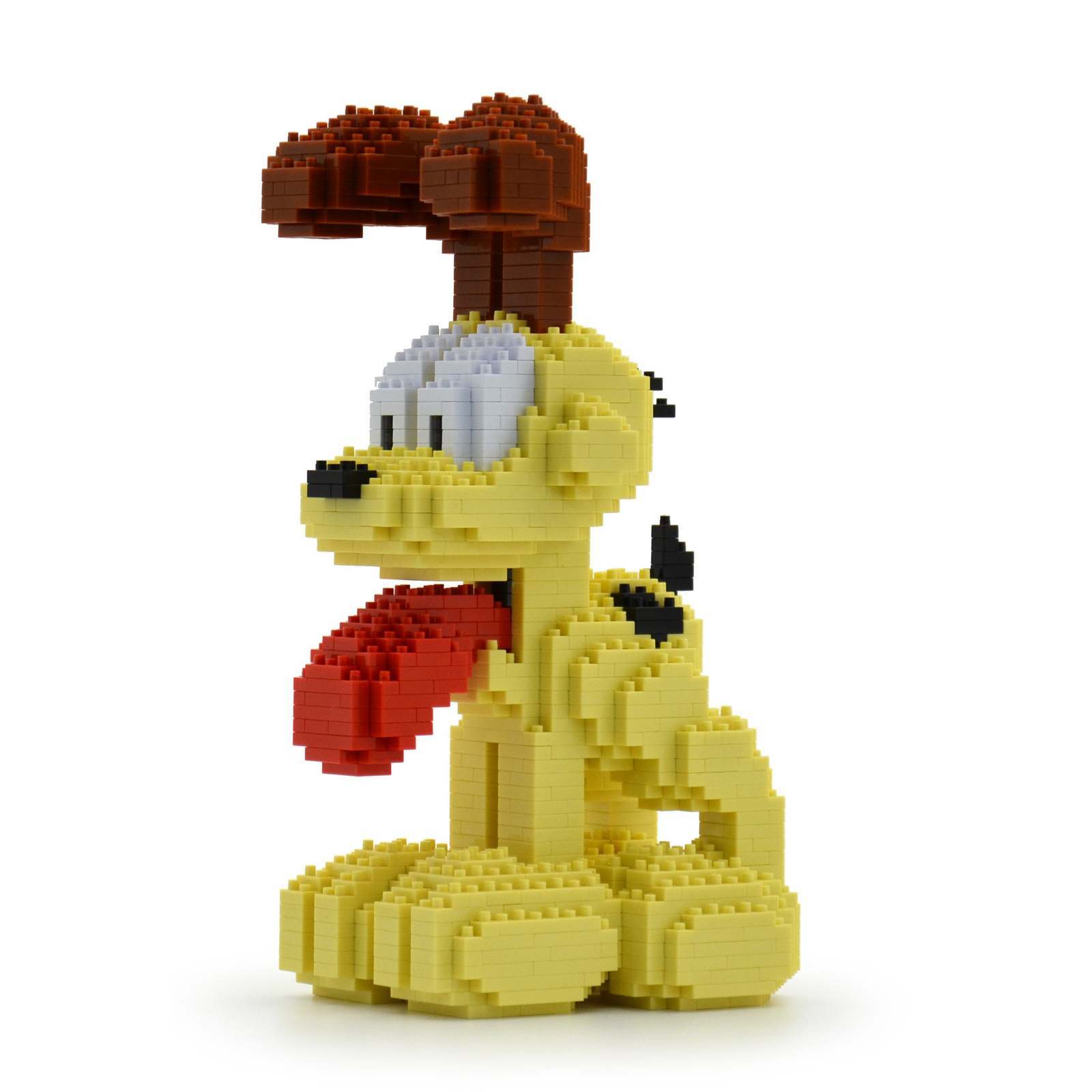 Odie (Garfield) Brick Sculpture (JEKCA Lego Brick) DIY Kit - Building ...