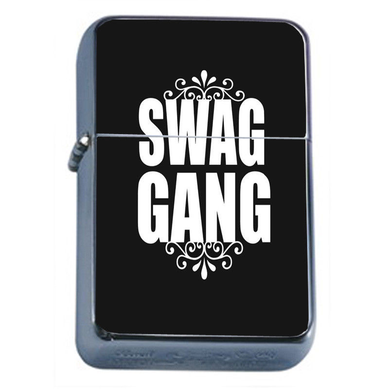 Swag Gang Rs1 Flip Top Oil Lighter Wind Resistant - Tobacciana