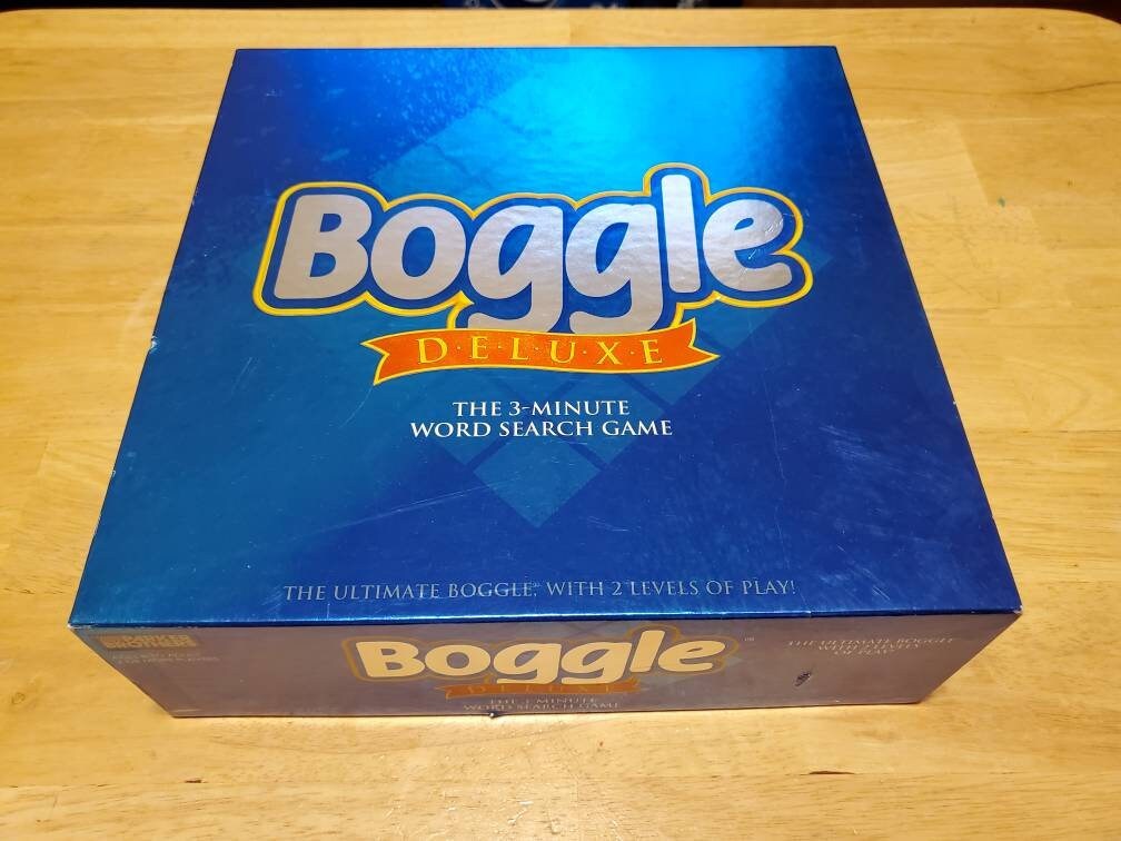 Vintage Boogle Deluxe: The 3-Minute Word Search Game **USED** - 1970-Now