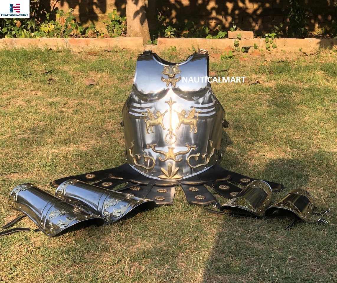 Medieval Armour Greek Muscle Armor Muscular Hunting Ancient Roman ...