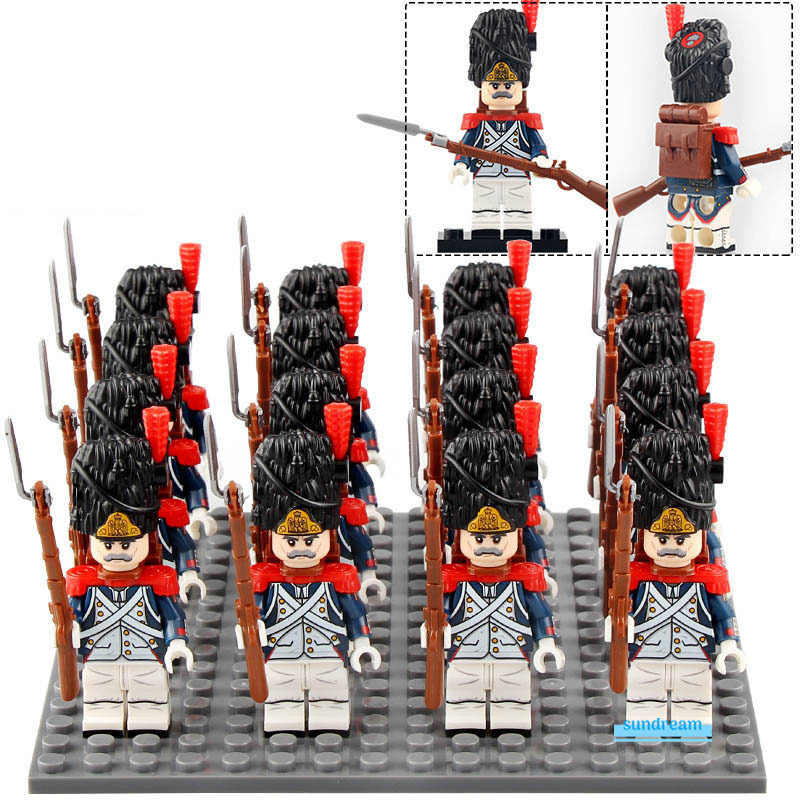 Napoleon Bonaparte's Grenadier of the Old Guard Custom LEGO Minifigure ...