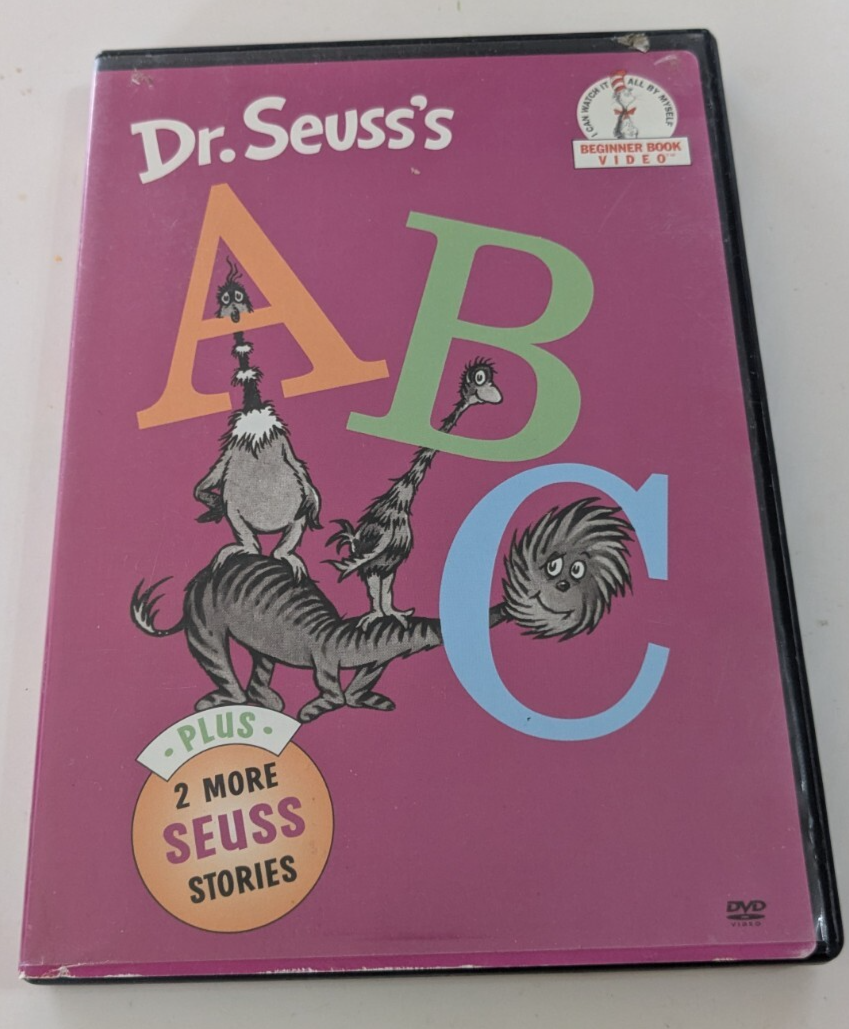 Dr. Seuss ABC (DVD, 1963) kids childrens and 12 similar items