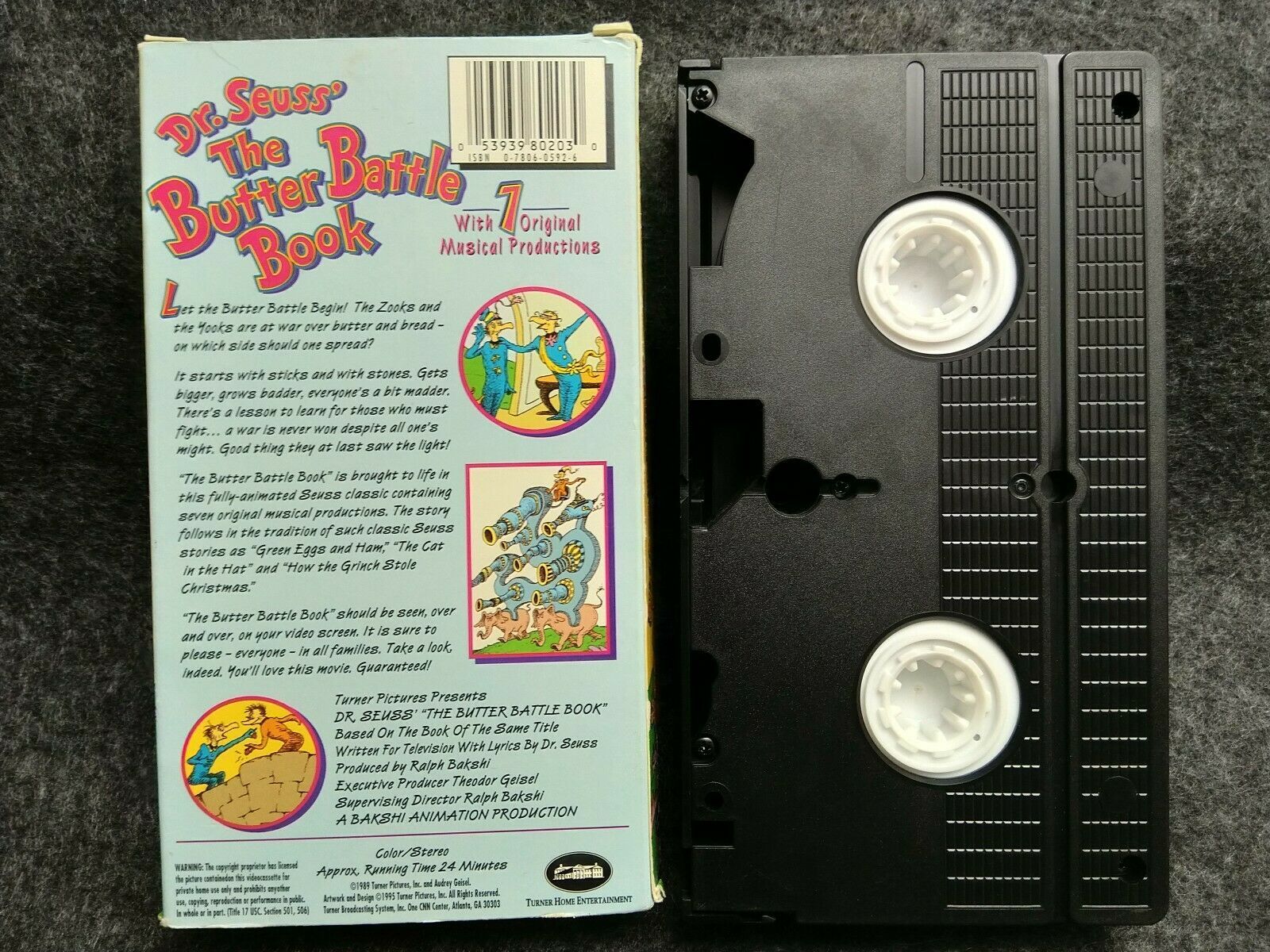 VHS Dr Seuss - The Butter Battle Book (VHS, and similar items