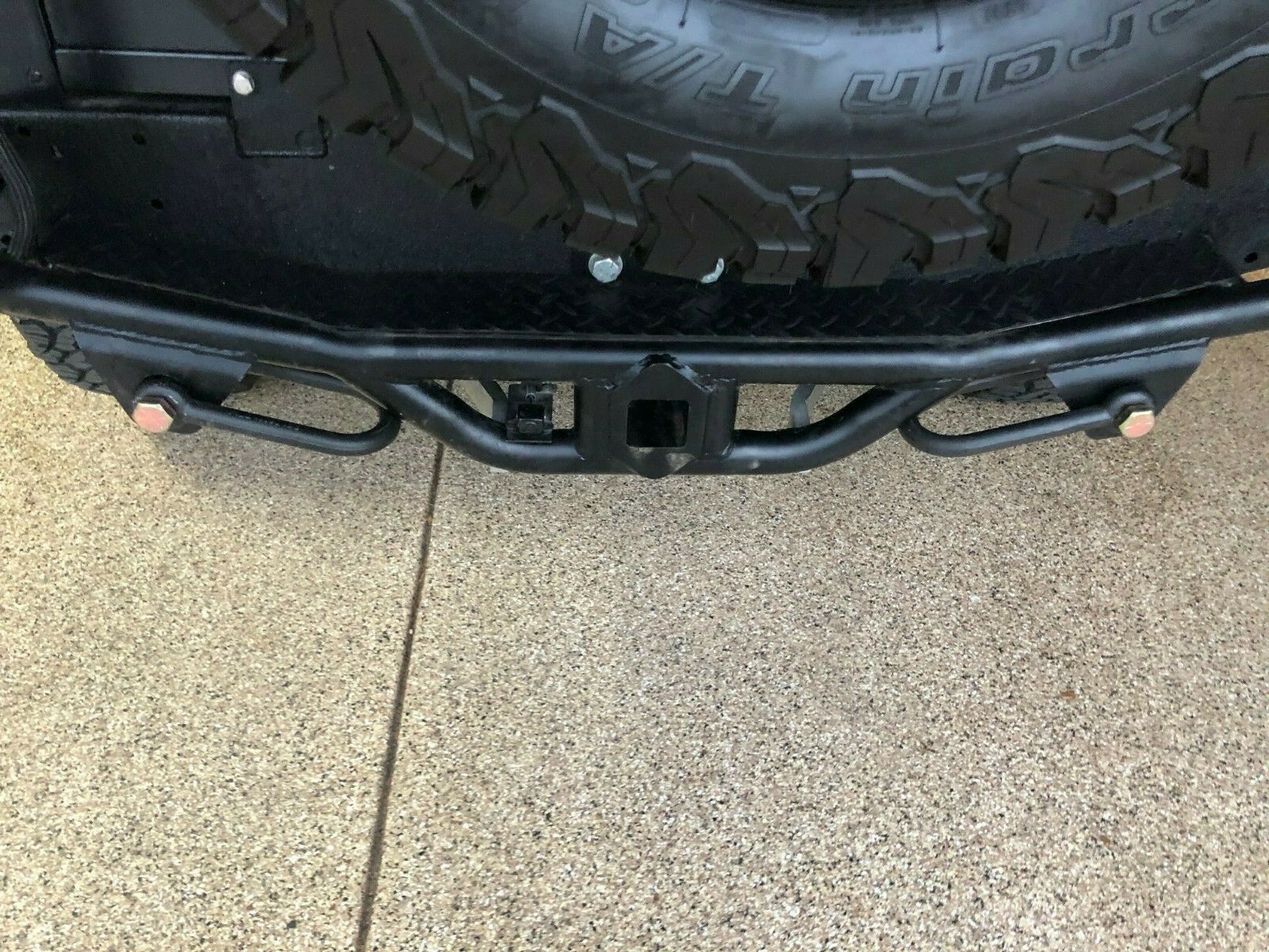 Land Rover Defender 2.5" Throat Forged Clevis for NAS Rear Bumper Hitch ...