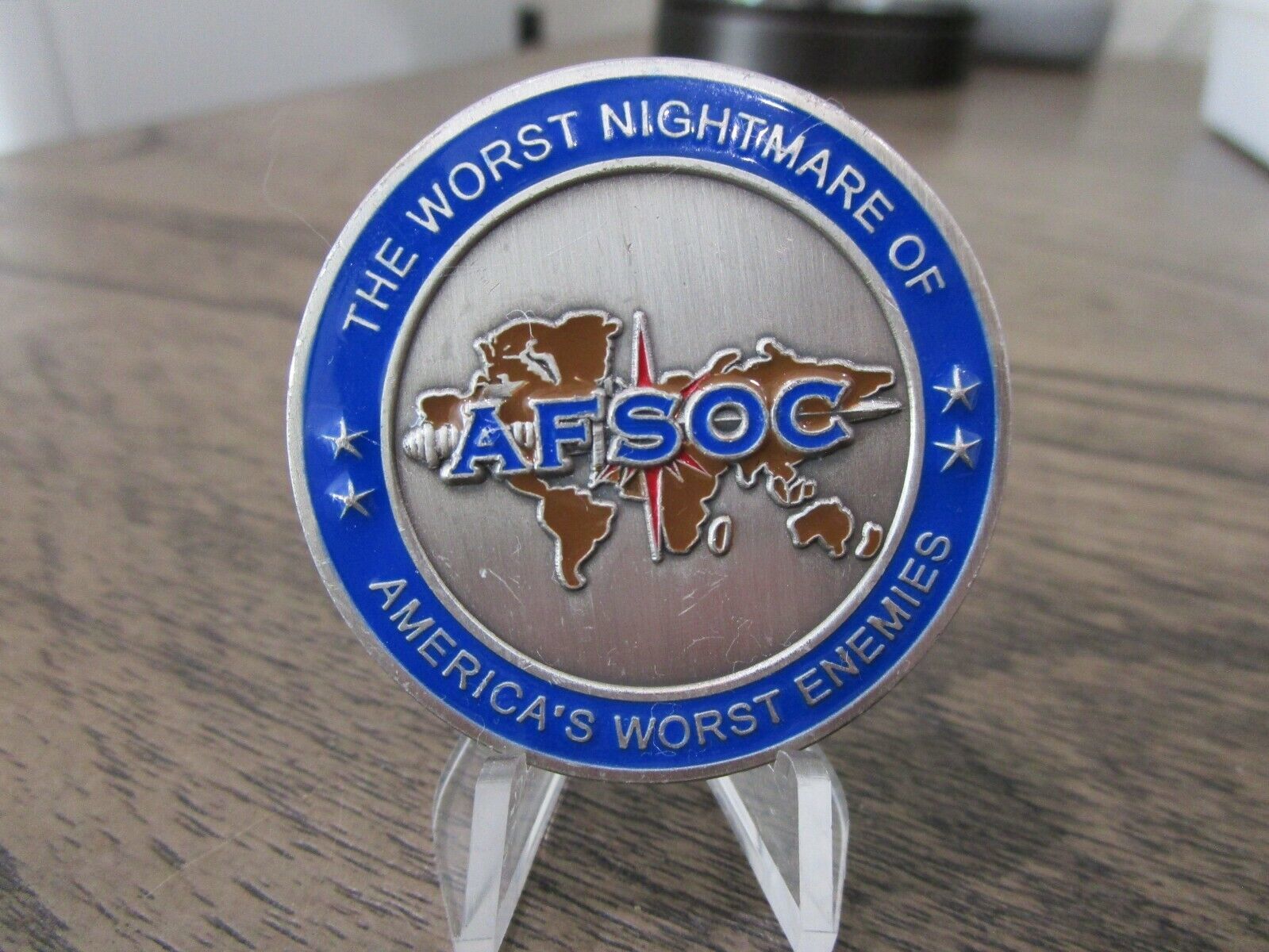 AFSOC ANG CN Air Force Special Operations Command Challenge Coin 724P ...