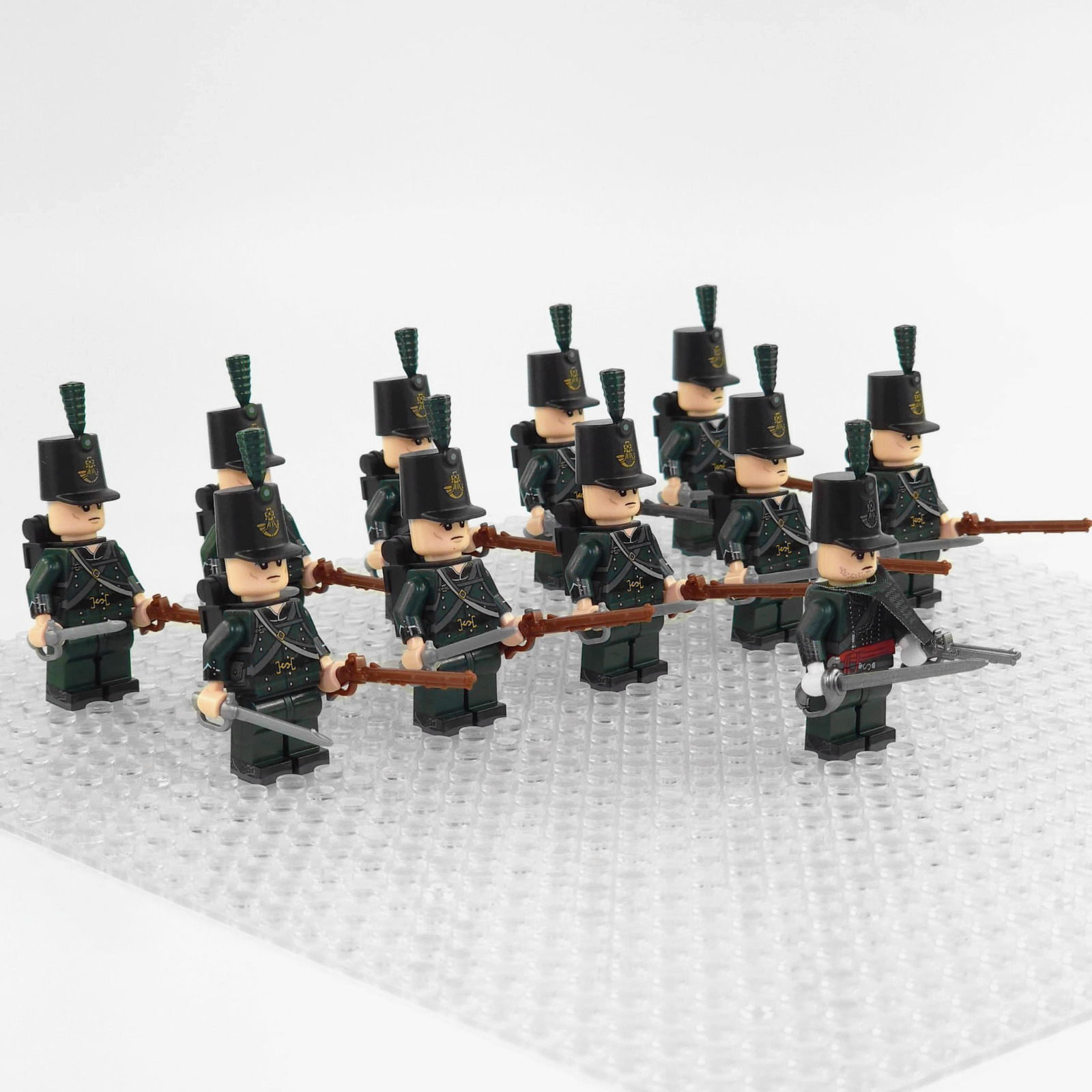 Napoleonic Wars The 95th Rifles British Infantry 11pcs Minifigures ...