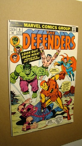 DEFENDERS 9 *NICE* AVENGERS IRON MAN HAWKEYE LOKI SUB-MARINER HULK DR ...