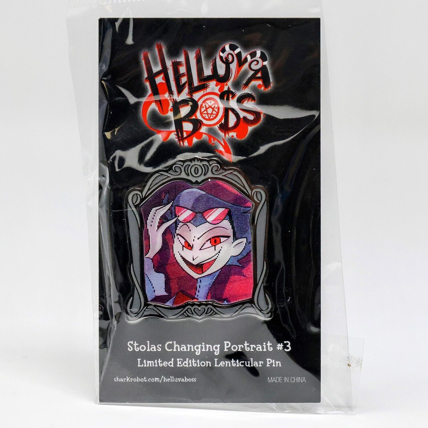 Helluva Boss Stolas Changing Portrait #3 Enamel Pin Official Vivziepop ...