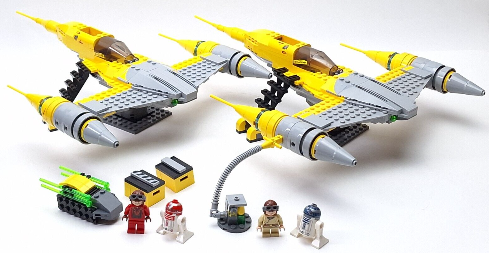 Lego Star Wars Naboo Starfighter 75092 Lot x2 N1 Starfighters - LEGO ...