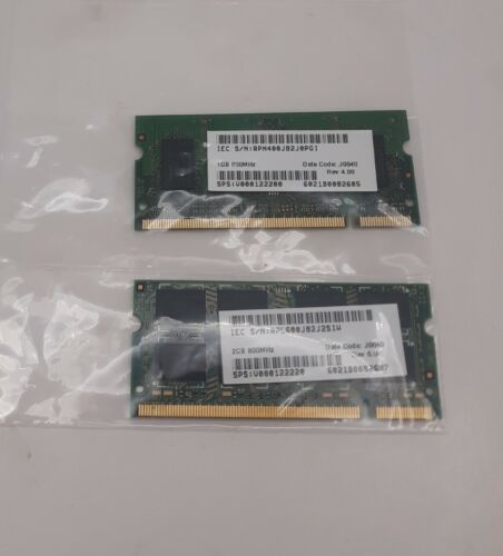 2x Hynix Pc2 6400 2gb Sodimm 800 Mhz Pc2 6400 Ddr2 Memory