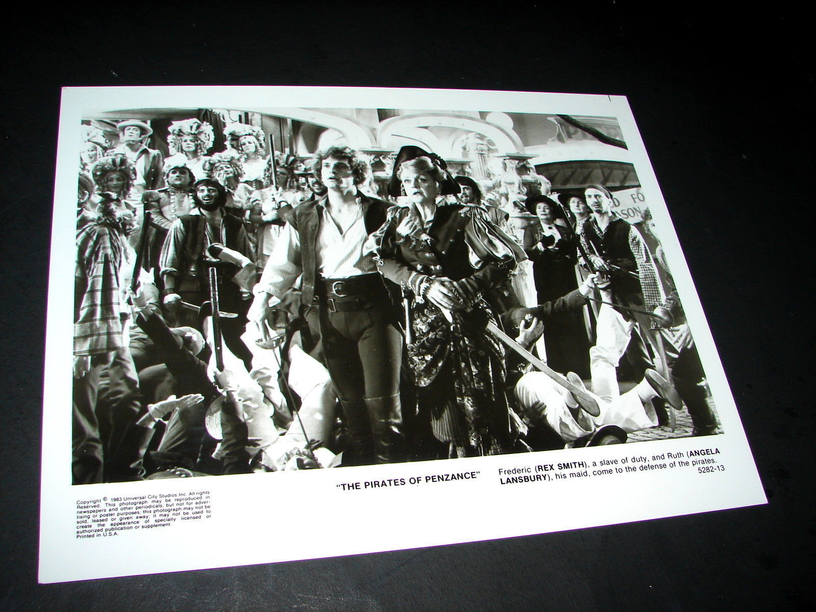 1983 Movie PIRATES OF PENZANCE Press 8x10 Photo Rex Smith Angella ...
