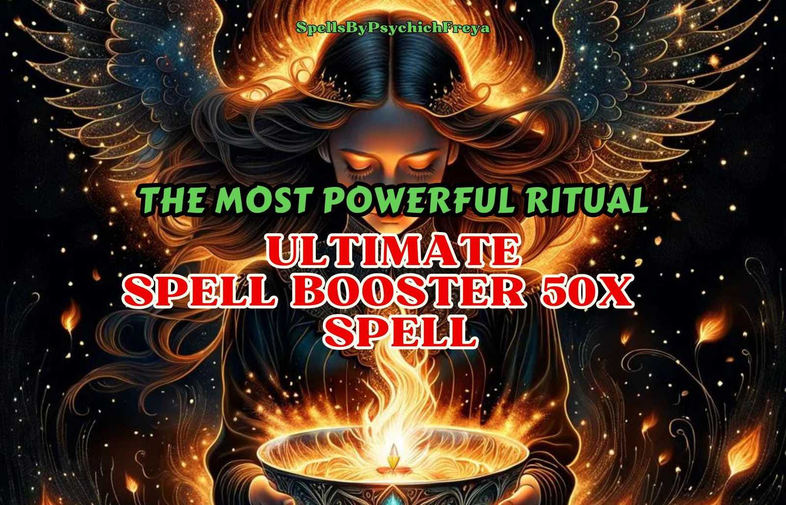 ULTIMATE SPELL Booster 50X Potency, Increase The Efficacy Of Your Spell ...