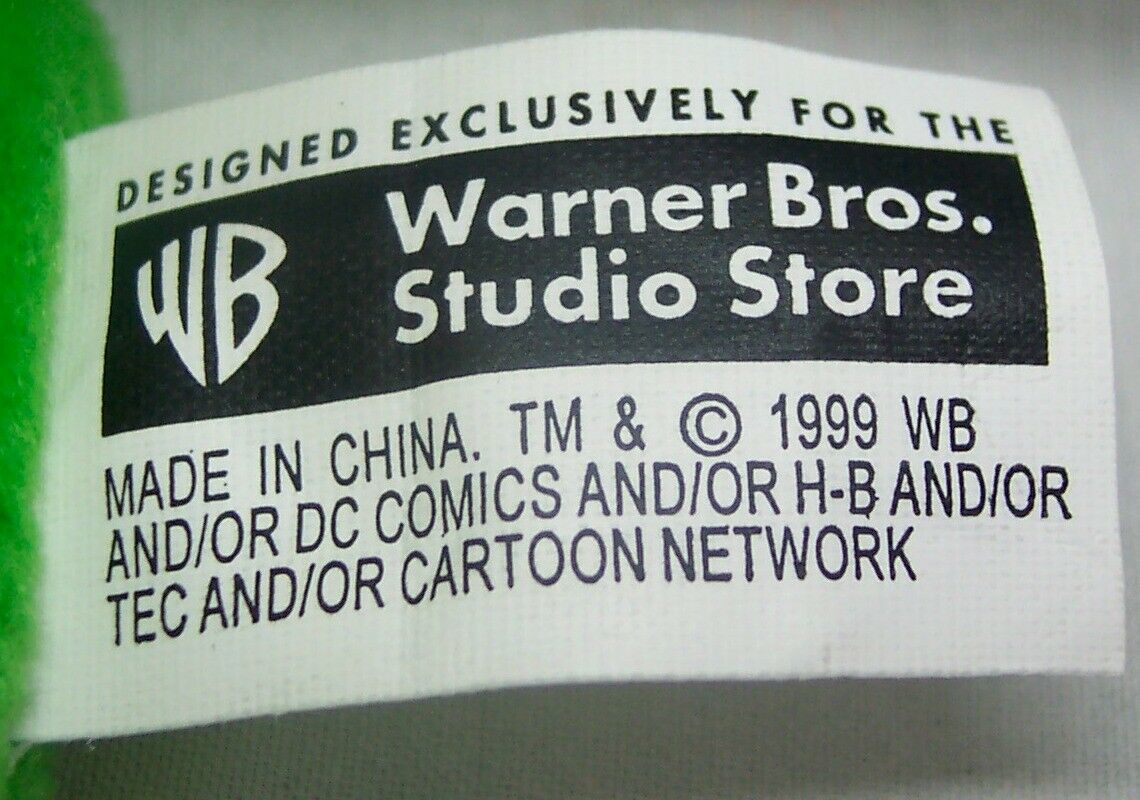 WB A Looney Tunes Year MARCH MICHIGAN J. FROG 7" Plush STUFFED ANIMAL ...