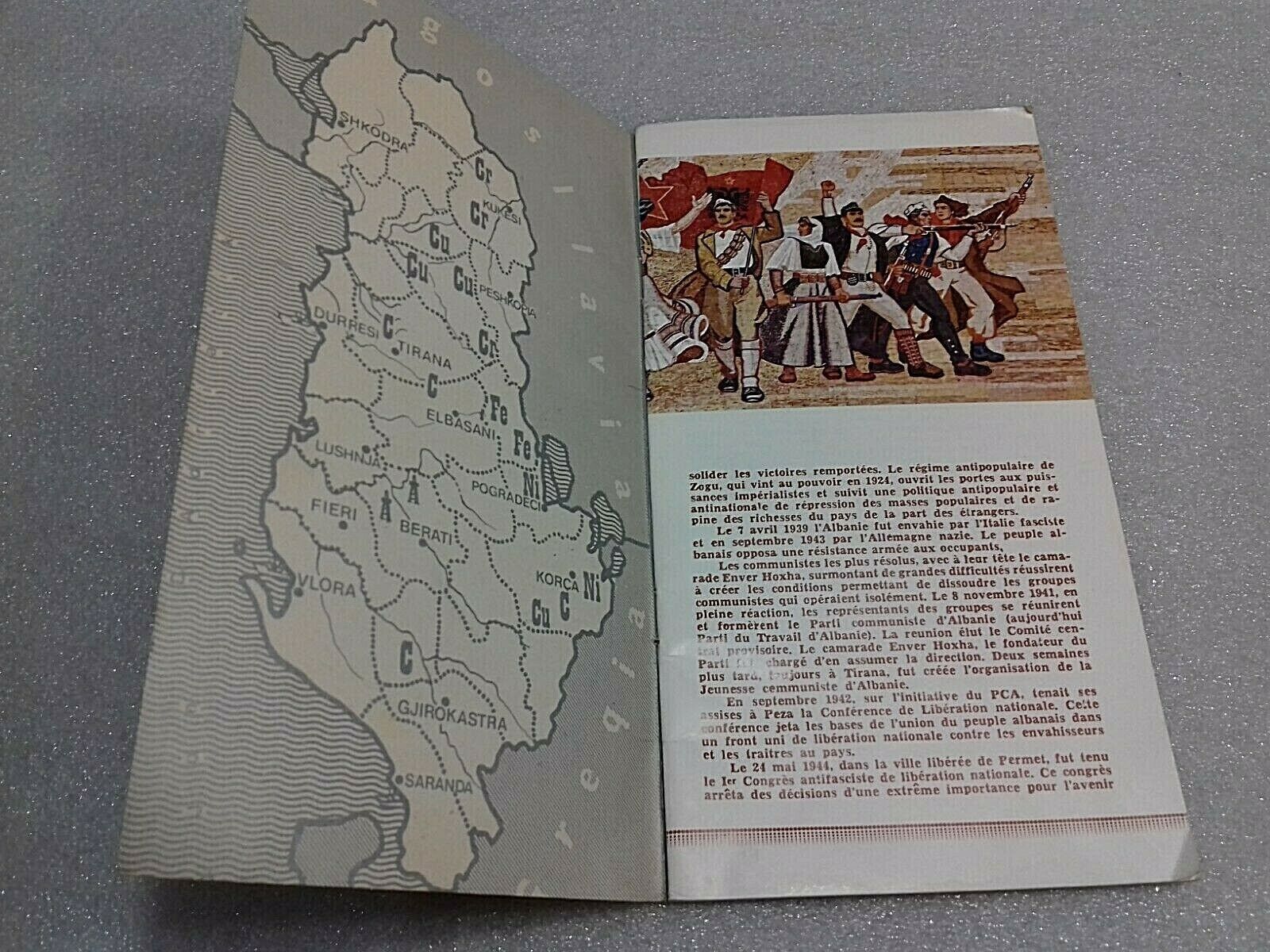 old albanian tourist book brochure and 50 similar items