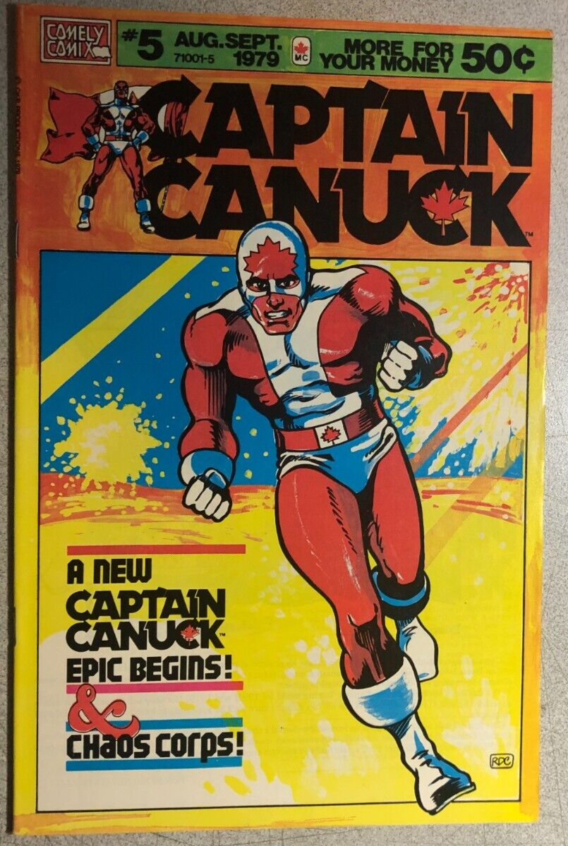 CAPTAIN CANUCK #5 (1979) CKR Canadian Comics FINE - Comics & Graphic Novels